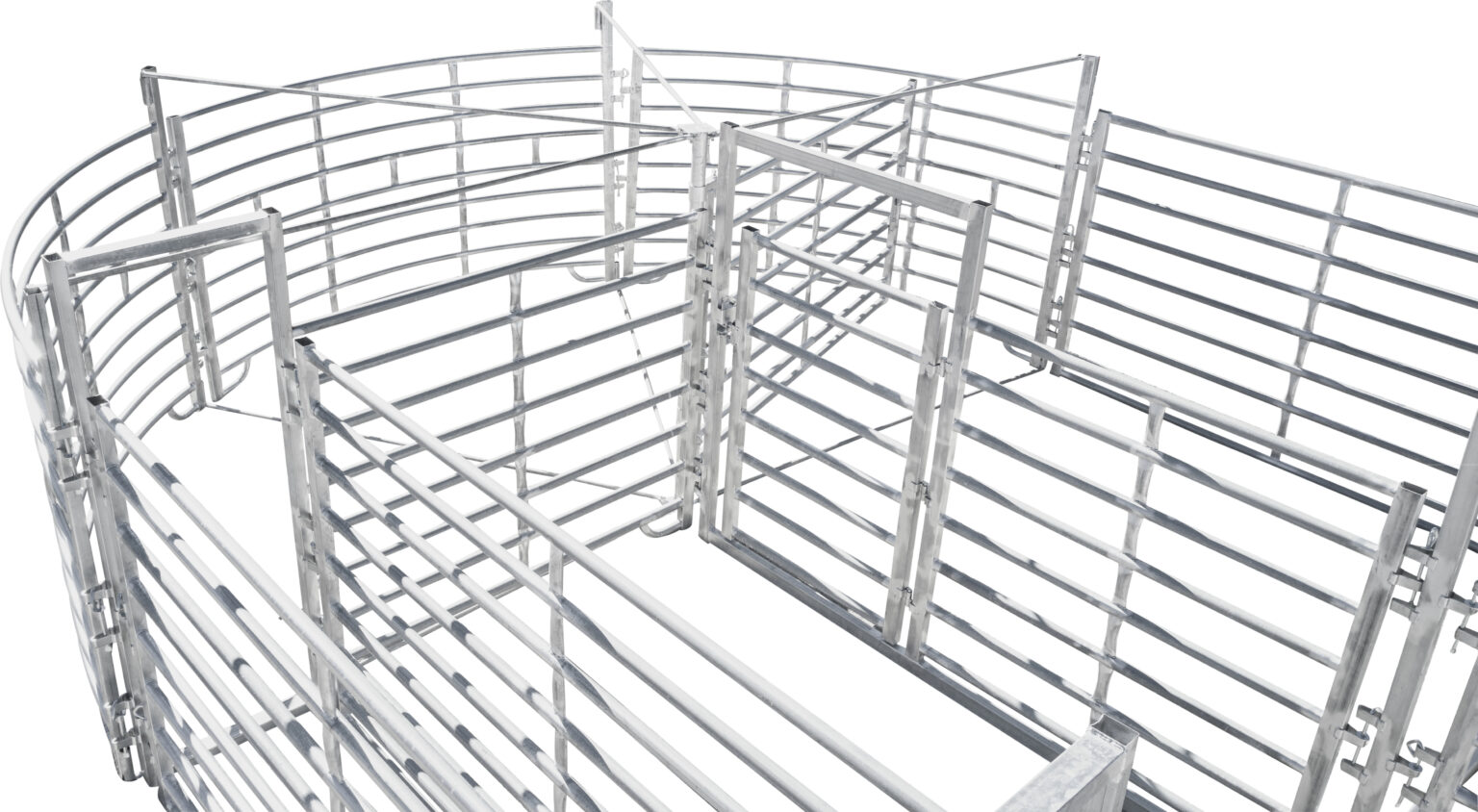 Galvanized Cattle Sweep System | Green River Gate