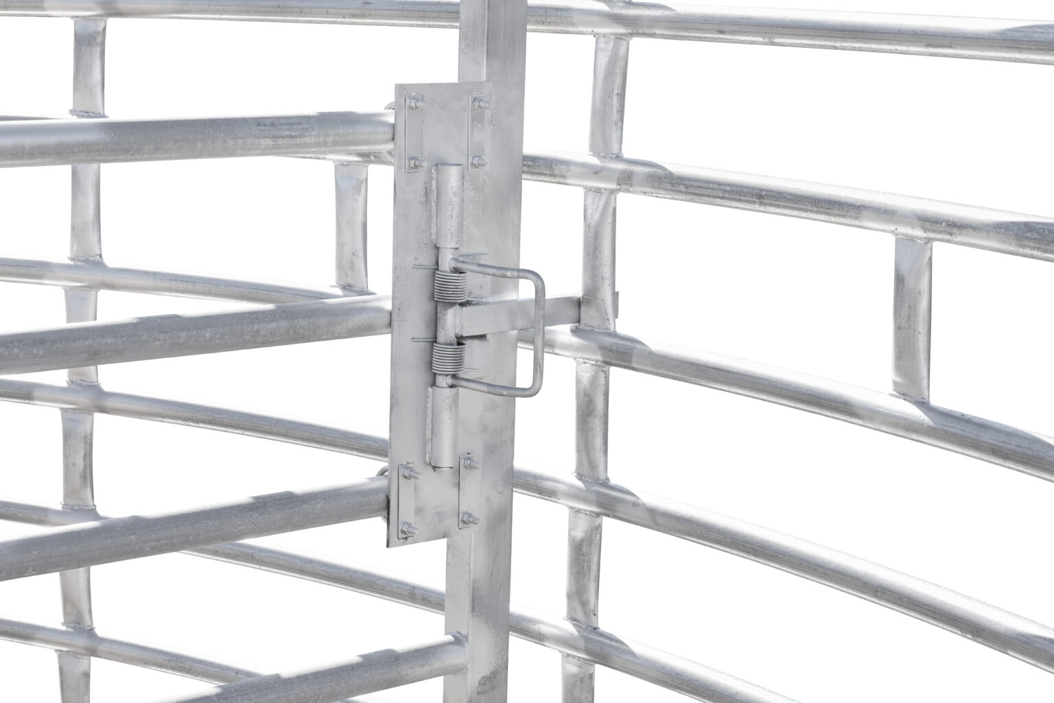 Galvanized Cattle Sweep System | Green River Gate